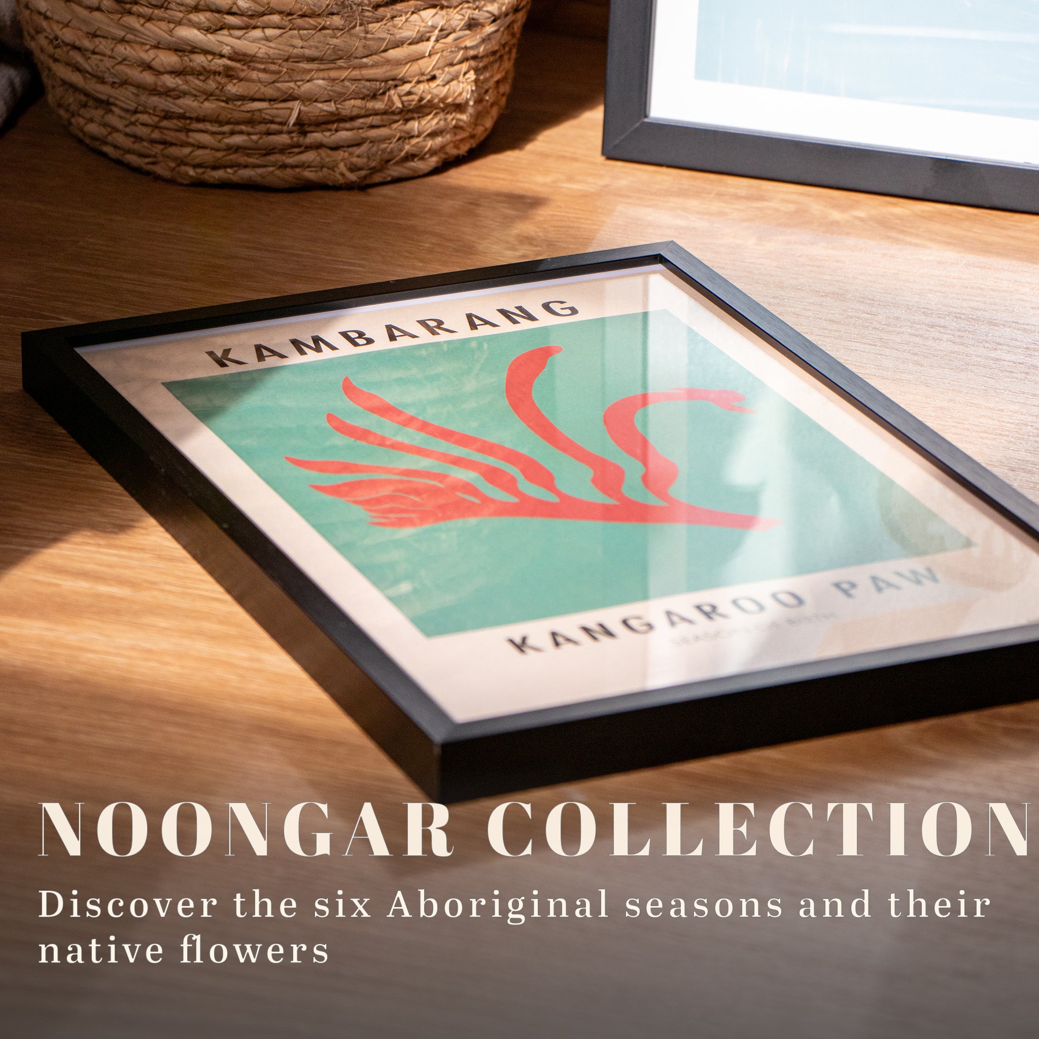 Australian Art Posters and Prints | Aboriginal Noongar Seasons – Posteroo
