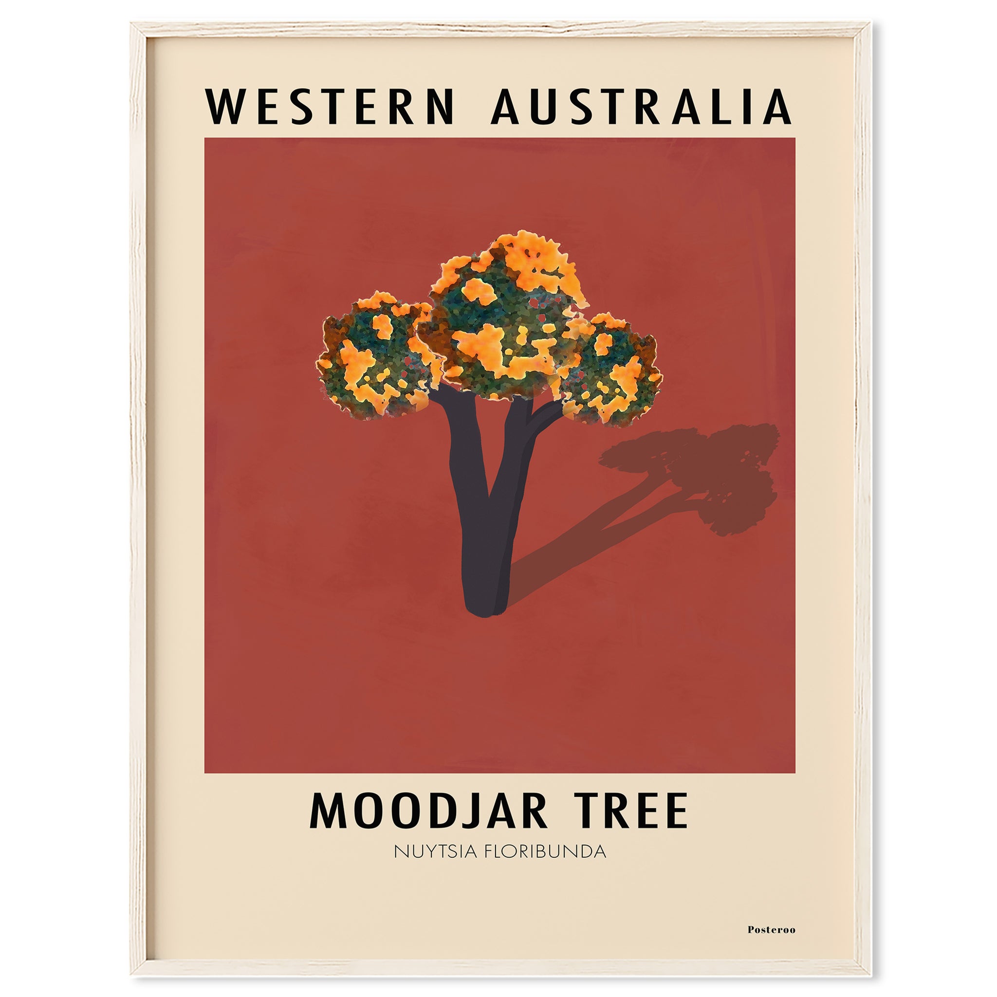 Moodjar Tree | Australian Art Print | Joshua Kyle – Posteroo