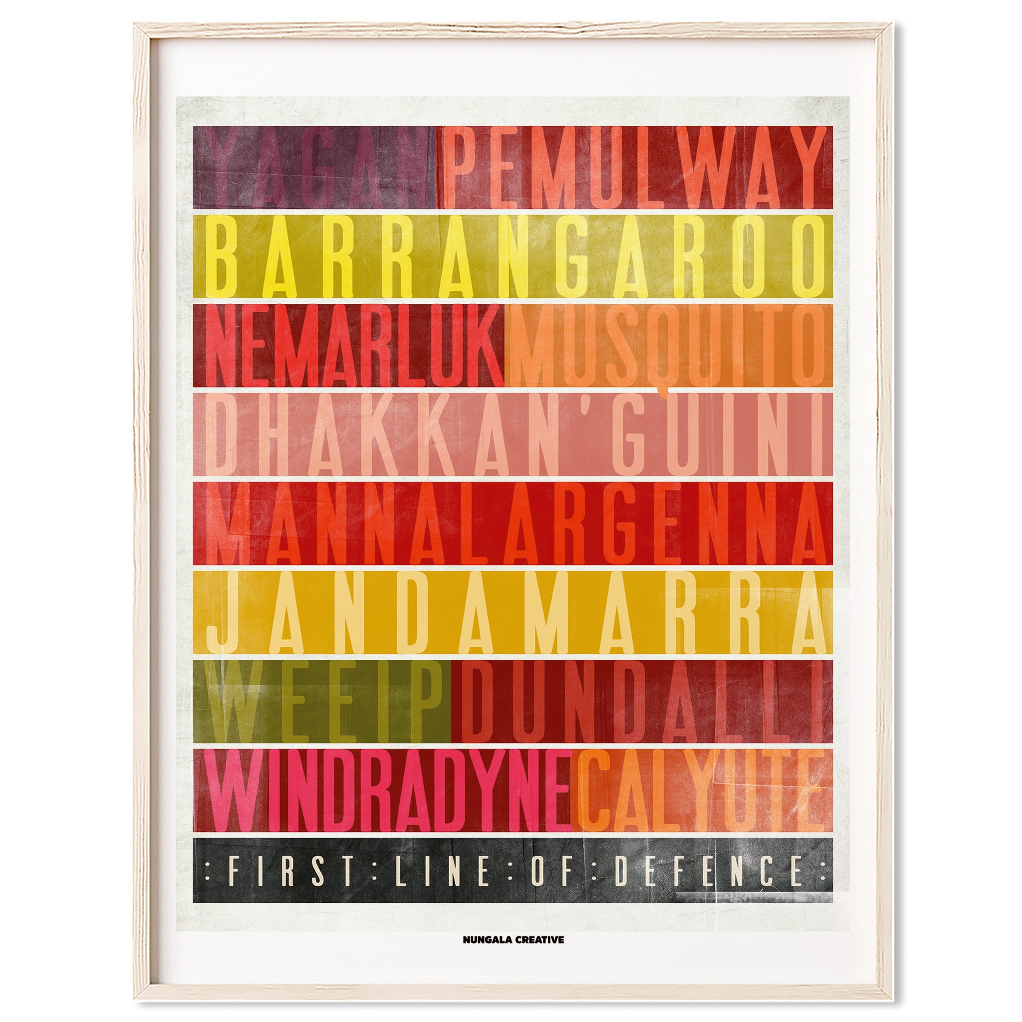 First Line of Defence | Australian Art Print | Jessica Johnson – Posteroo